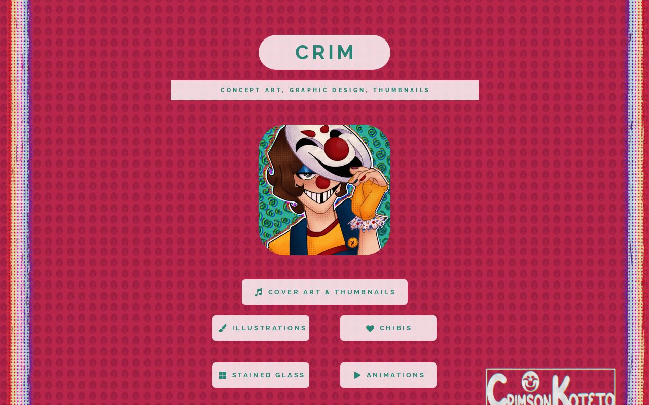 Crim's Portfolio & Commission Hub